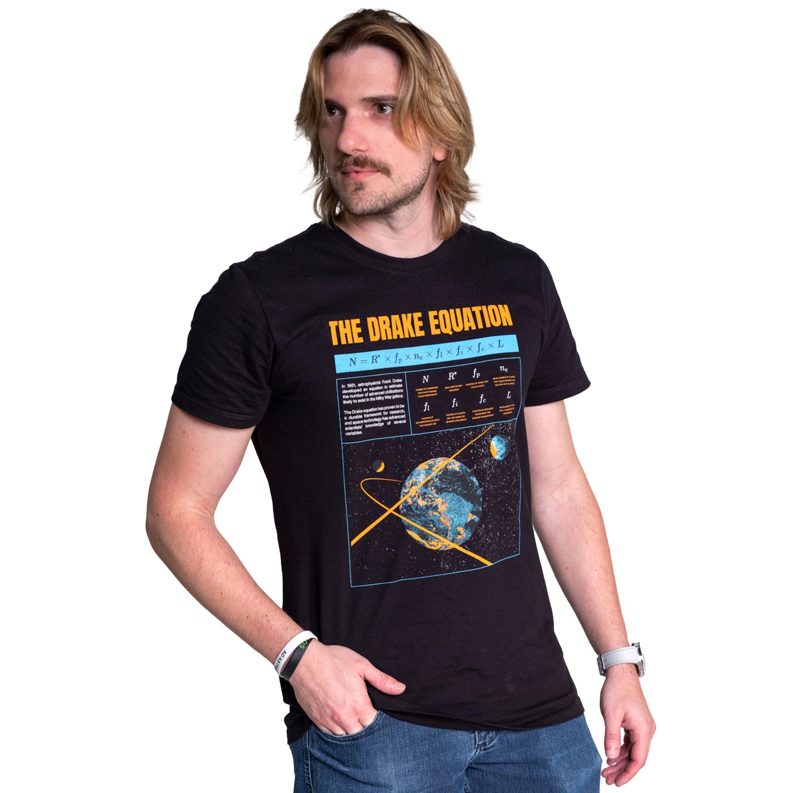 Camiseta Equação de Drake – Loos - Vista o Universo